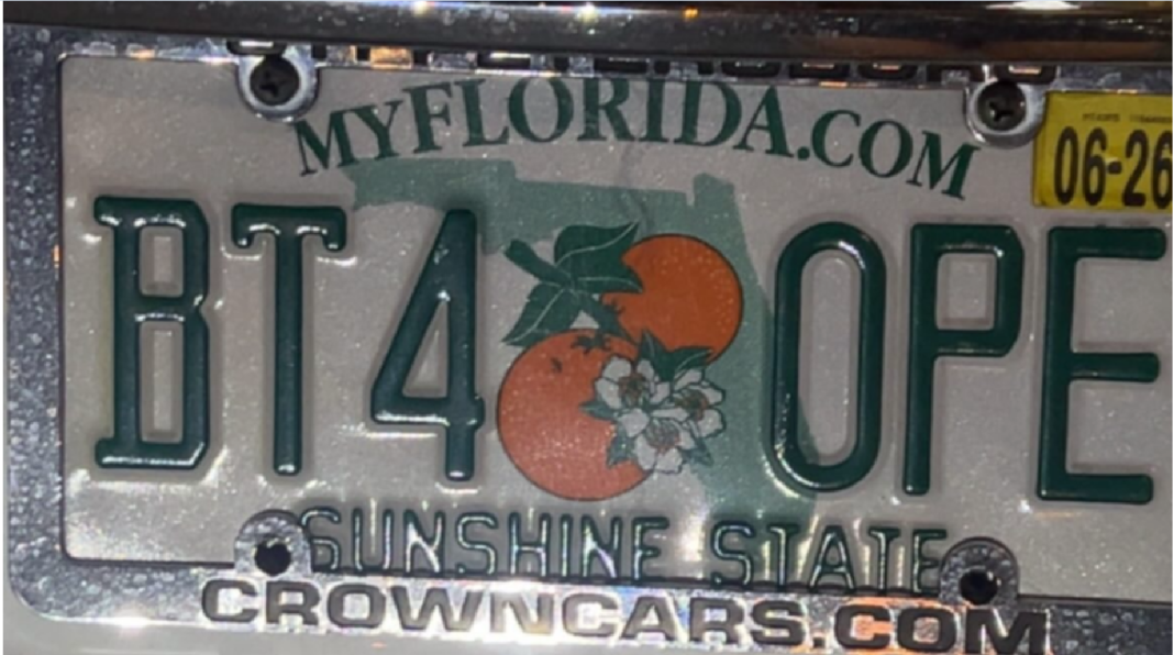Davie Police Arrest Black Man on Florida License Plate Frame Law ...